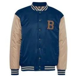 Bomberjacke Blend "Bomberjacke BHCoby" Gr. S, blau (marineblaus) Herren Jacken