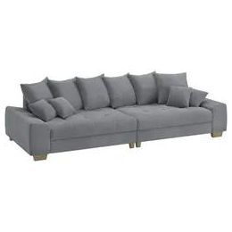 Big-Sofa Inosign "Nikita II" Sofas Gr. B/H/T: 300cm x 88cm x 118cm, Soft clean, Ausführung / Funktion, grau Wahlweise mit Kaltschaumpolsterung, bis 140 kg belastbar