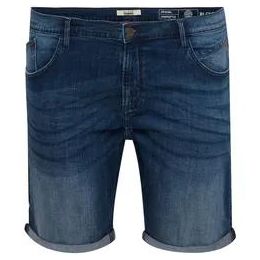 Jeansshorts Blend "Jeansshorts BHBGrilitsch" Gr. 5XL, N-Gr, blau (denim dunkelblau), Herren, Web, Obermaterial: 98% Baumwolle CO. 2% Elasthan EL., unifarben, Hosen