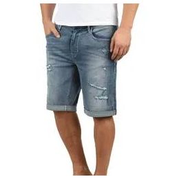 Jeansshorts Blend "Jeansshorts BHDeniz" Gr. S, N-Gr, blau (denim lightblau), Herren, Web, Obermaterial: 98% Baumwolle CO. 2% Elasthan EL., unifarben, Jeans