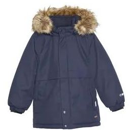 Winterjacke Minymo "Winterjacke MISnow" Gr. 122, blau (parisian night) Jungen Jacken