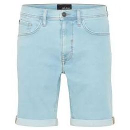 Jeansshorts Blend "Jeansshorts BHDenim" Gr. XL, N-Gr, blau (denim bleaced blau, 2024), Herren, Obermaterial: 91% Baumwolle CO. 7% Polyester PES. 2% Elasthan EL., unifarben, Jeans