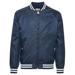 Collegejacke INDICODE "Collegejacke IDKevin" Gr. L, blau (navy) Herren Jacken