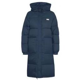 Langmantel oxmo "Parka OXJolyn" Gr. S, blau (total eclipse) Damen Mäntel