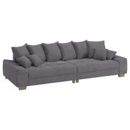 Big-Sofa Inosign "Nikita II" Sofas Gr. B/H/T: 300cm x 88cm x 118cm, Cord, Ausführung / Funktion, grau Wahlweise mit Kaltschaumpolsterung, bis 140 kg belastbar