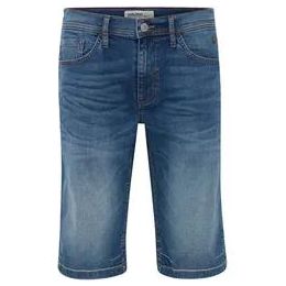 Jeansshorts Blend "Jeansshorts BHDenim" Gr. XXXL, N-Gr, blau (denim middle blau), Herren, Obermaterial: 98% Baumwolle CO. 2% Elasthan EL., unifarben, Jeans