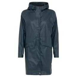 Regenjacke Ichi "Regenjacke IHTazi" Gr. M, blau (total eclipse) Damen Jacken