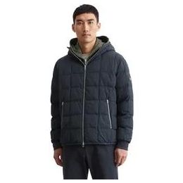 Marc O'Polo Outdoorjacke MARC O'POLO "aus wasserabweisendem, recyceltem Material" Gr. XL, blau Herren Jacken