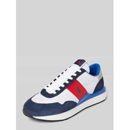 Polo Ralph Lauren Sneaker aus Leder-Mix Modell 'Train'