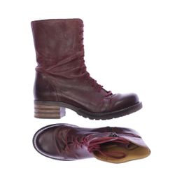 Brako Damen Stiefelette, bordeaux, Gr. 40