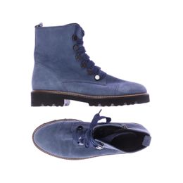 Gabor Damen Stiefelette, blau, Gr. 37