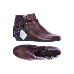 Caprice Damen Stiefelette, bordeaux, Gr. 37