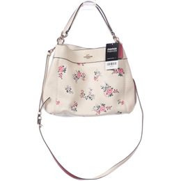 Coach Damen Handtasche, beige, Gr.