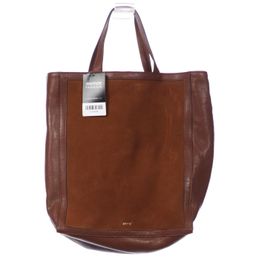 Abro Damen Handtasche, braun, Gr.