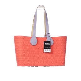 O bag Damen Handtasche, orange, Gr.