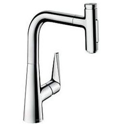 Hansgrohe Talis Küchenarmatur 72824000 chrom, Ausziehbrause, 2et