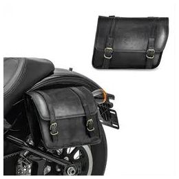 Satteltaschen passend für Chopper / Custombike R Craftride SV6 Paar 6Ltr schwarz CB33202