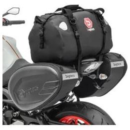 Motorrad Satteltaschen mit Hecktasche Bagtecs CRB + XF40 Drybag 100 L