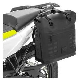 2xMotorrad Satteltasche Bagtecs IPX 35L Seitentasche wasserdicht paar schwarz DPLB