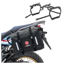 Satteltaschen Set passend für Honda Africa Twin CRF 1000 L 18-19 mit Kofferträger Bagtecs WP8 DPLM1