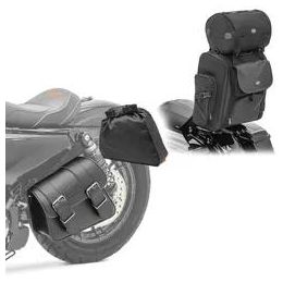 Set Satteltasche + Sissybar Tasche passend für Honda Rebel 500 CMX 17-24 Craftride Montana