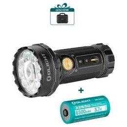 Olight Marauder Mini Leistungsstarke LED Taschenlampe mit 7000 Lumen 600 Meter Bundle mit Akku