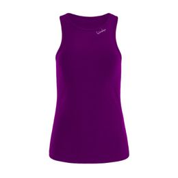 WINSHAPE Tanktop »AET134LS« Functional Soft and Light dark plum XXL XXL Top mit Rundhalsausschnitt und großzügigem Armausschnitt