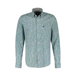 Lerros Langarmhemd &raquo;Langarmhemd mit Stretchanteil, floral bedruckt&laquo; MINERAL BLUE 6XL - extraweit extraweit 6XL Modisch-floraler Print