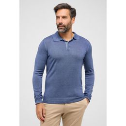 Eterna Polokragenpullover blau S S Premium 1863 by Eterna