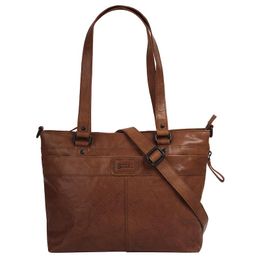 SPIKES & SPARROW SPIKES & SPARROW Shopper echt Leder cognac