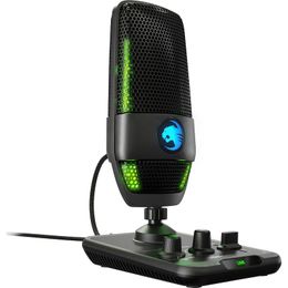 Roccat Streaming-Mikrofon »Torch AIMO« schwarz Contactless quick mute - das Mikrofon mit einer einfachen Geste blitzschnell und bequem stummschalten