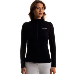 Fischer Fleecejacke in Schwarz - 77% | Gr&ouml;&szlig;e L | Damenjacken