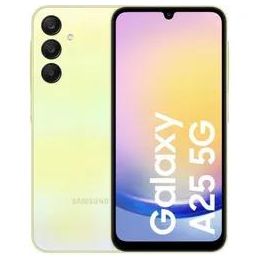 Samsung Galaxy A25 5G Yellow - 128GB Smartphone mit 120Hz Display und Triple-Kamera