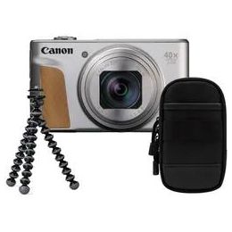 Canon Powershot SX740 HS Reise-Kit Silber