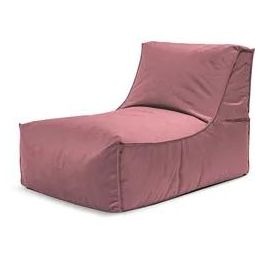 Sitzsack MAGMA HEIMTEX "Rock MARLA", rosa (altrose), B:100cm H:65cm, Bezug: 100% Polyester, Sitzsäcke