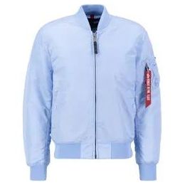 Bomberjacke Alpha Industries "Alpha Industries Men - Bomber Jackets MA-1 VF 59" Gr. S, blau (light blau) Herren Jacken