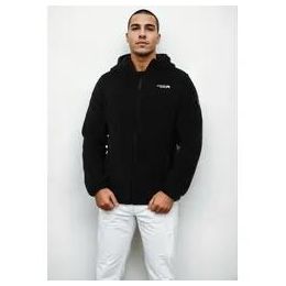 Fleecejacke Arctic Seven "ASSensio" Gr. XXL, schwarz Herren Jacken Aus hochwertigem Sherpa-Fleece