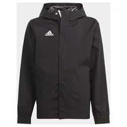 Trainingsjacke Adidas PERFORMANCE "ENT22 AW JKTY" Gr. 128, schwarz Kinder Jacken