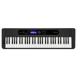 Home Keyboard Casio "Standardkeyboard CT-S400" Tasteninstrumente Gr. B/H/L: 26cm x 8cm x 93cm, schwarz inkl. Netzteil