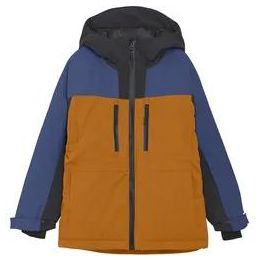 Trainingsjacke Color Kids "Trainingsjacke COBoys Jr. Ski Jacket -Contrast" Gr. 128, orange (marmalade) Jungen Jacken