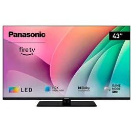 E (A bis G) Panasonic LED-Fernseher "TV-43W80AEZ" Fernseher Gr. 43, schwarz