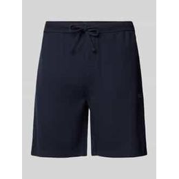 BOSS Shorts mit Label-Stitching Modell 'WAFFLE'