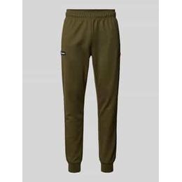 Ellesse Tapered Fit Trackpants mit Label-Badges Modell 'BERTONI'