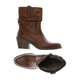 Mustang Damen Stiefelette, braun, Gr. 41