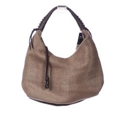 Abro Damen Handtasche, braun, Gr.