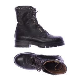 A.S.98 Damen Stiefelette, schwarz, Gr. 37