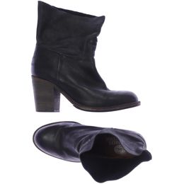 Shabbies Amsterdam Damen Stiefelette, schwarz, Gr. 38