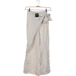 Oysho Damen Stoffhose, beige, Gr. 0