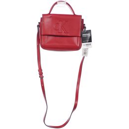 Calvin Klein Jeans Damen Handtasche, rot, Gr.