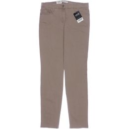 Brax Damen Jeans, beige, Gr. 40